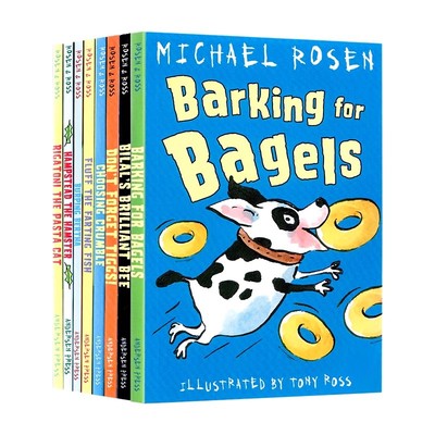 Michael Rosen迈克尔罗森爷爷创意搞笑故事集8册 英文原版儿童初级章节桥梁书英语小小文学宝库 卡内基大奖 Tony Ross托尼罗斯插画