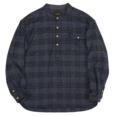 Secondorder立领日系复古衬衫