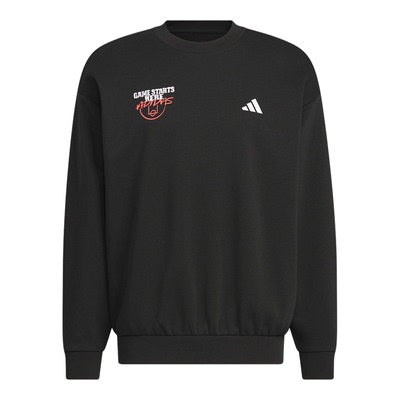 Adidas/阿迪达斯正品2025秋季款男士日常圆领套头运动卫衣KC2787