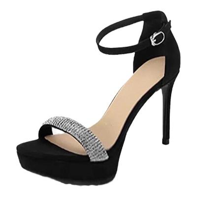 时尚模特防水台走秀小码超高跟鞋