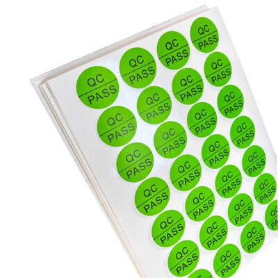 qcpass标签贴纸QCPASS检不干胶