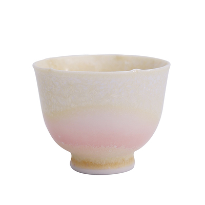 窑变结晶釉花边主人杯