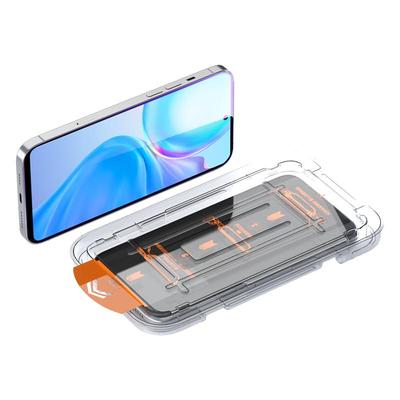 适用于vivoY77钢化膜无尘仓全屏防指纹玻璃手机膜Y77e新款自动除尘贴膜神器vivo高清抗蓝光防摔耐刮保护贴膜