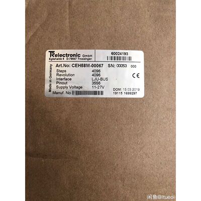 议价全新现货议价全新现货Trelectronic帝尔编码器TR编码器CEH58M