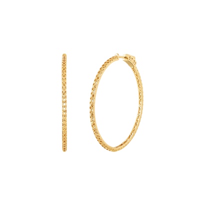 TWINSLULU时尚百搭素圈镂空耳环