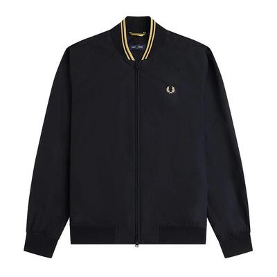 FREDPERRY合身拉链夹克时尚简约