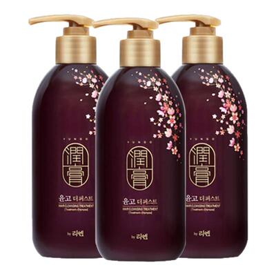 睿嫣润膏洗发水400ml*3洗护合一