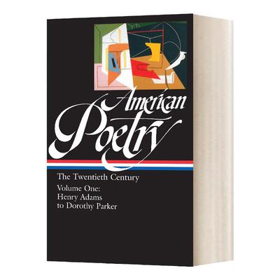 二十世纪的美国诗歌1 英文原版 American Poetry The Twentieth Century Vol. 1 LOA #115 精装 英文版 进口英语原版书籍