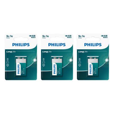 飞利浦9伏碳性万用表电池