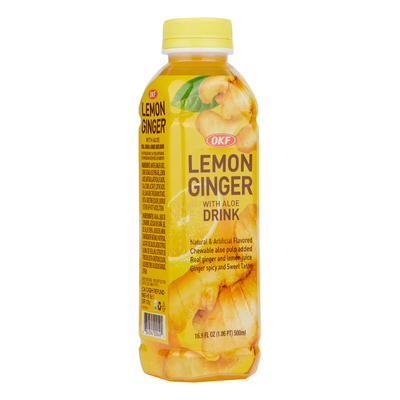 韩国进口OKF芦荟柠檬姜汁500ml