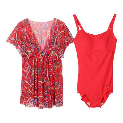 件套肉泳安莉芳三角连体泳衣女