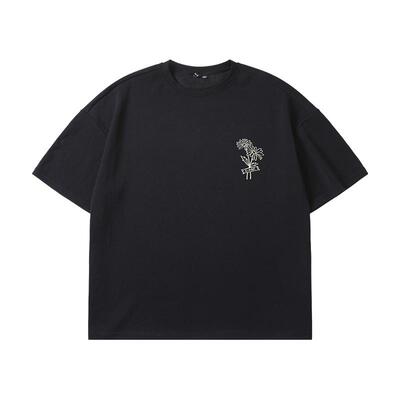 NMAX7A抗菌简约印花短袖T恤