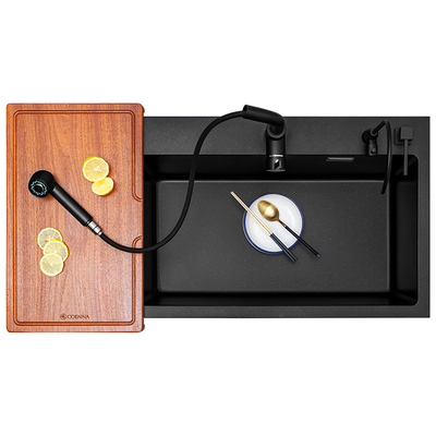 科恩纳石英石实用大单槽