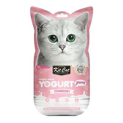 KitCat酸奶冻干丹东草莓乳酸菌