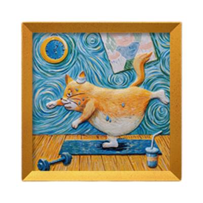 diy立体浮雕颜色现代数字油画