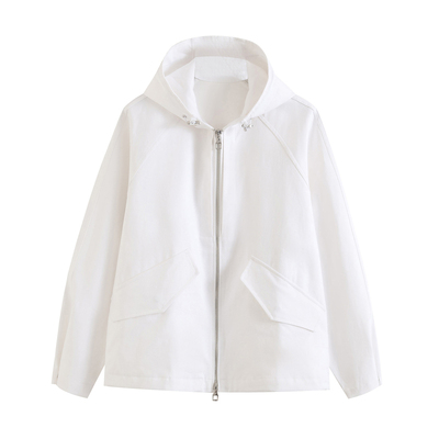 老钱风100%亚麻大版春季夹克