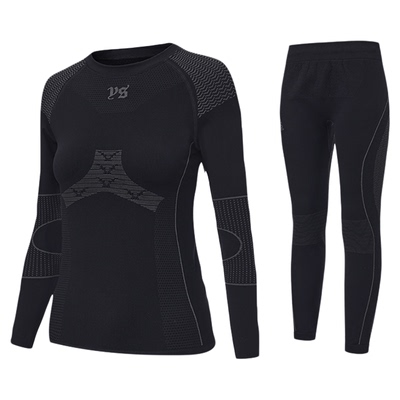 Coldelement莱卡滑雪速干衣女