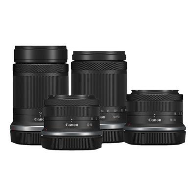 佳能RF-S 10-18 18-45 18-150 55-210mm微单相机镜头超广角长焦R7