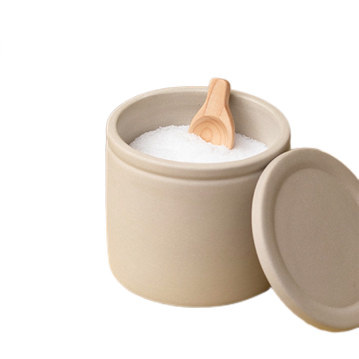 常滑烧盐壶不结块陶瓷盐罐大号