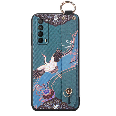 适用华为畅享20se手机壳腕带挂绳