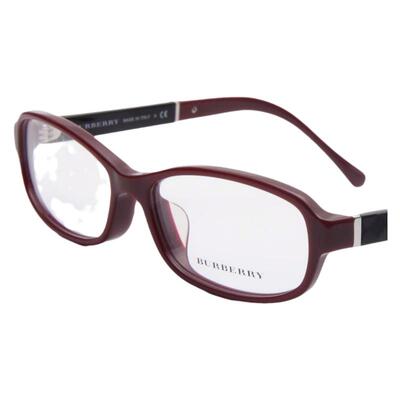 博柏利女矩形板材镜架