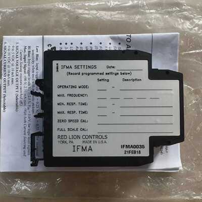Red Lion IFMA0035 Industrial Control System -unused-
