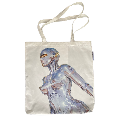 美术馆帆布袋单肩包空山基