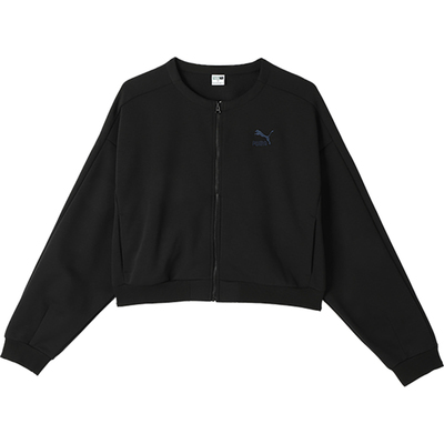 Puma/彪马官方正品T7 MX TRACK JACKET W女士圆领休闲刺绣外套
