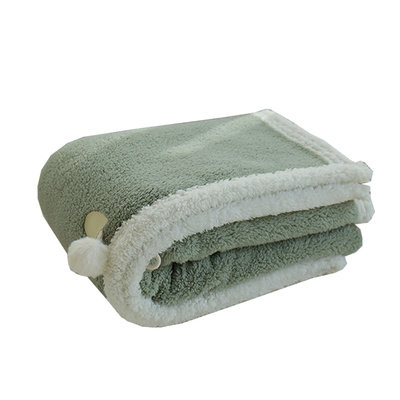 呼呼熊四季披肩午睡多用毯