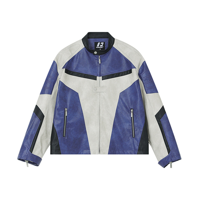 FORNINES美式机车皮夹克