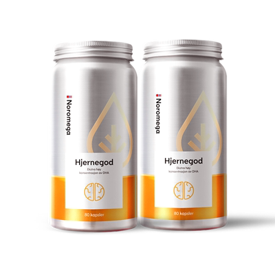 挪威noromega深海大脑鱼油80粒x2