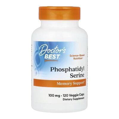 Doctor'sBest磷脂酰丝氨酸PS大脑健康活跃思维