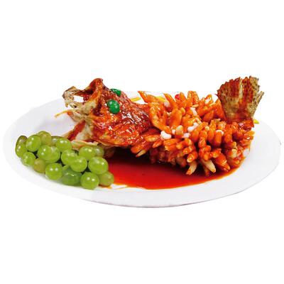 松鹤楼年夜饭松鼠桂鱼预制菜单品