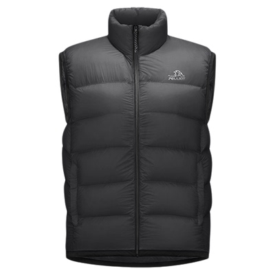 伯希和户外轻薄羽绒马甲女新款800蓬鹅绒保暖登山运动防风外套男