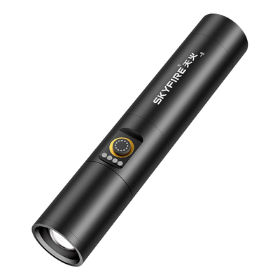 热卖1oo万+天火便携直筒型手电筒