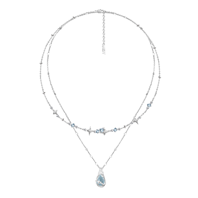 MASW麻秀原创清冷高级感双层项链