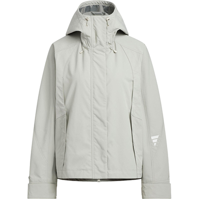 Adidas/阿迪达斯正品2025秋季款女士休闲连帽梭织保暖外套KS0066