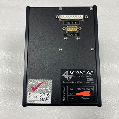 议价德国scanlab振镜hurrySCANll10紫外3