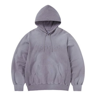 thisisneverthat® Overdyed Embroidery Hoodie 26年新连帽卫衣