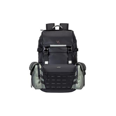 街头潮流双肩包手机充电接口男士