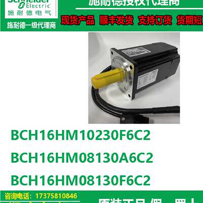 议价施耐德电机BCH16HM10230F6C2/BCH16HM08130A6C2/BCH16HM08130