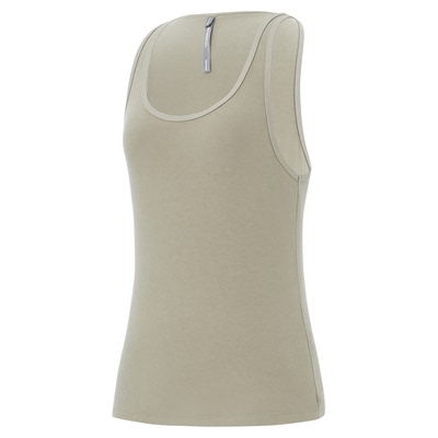 UPONPRO2026春新品云感磨毛大镂空设计感修身背心上衣