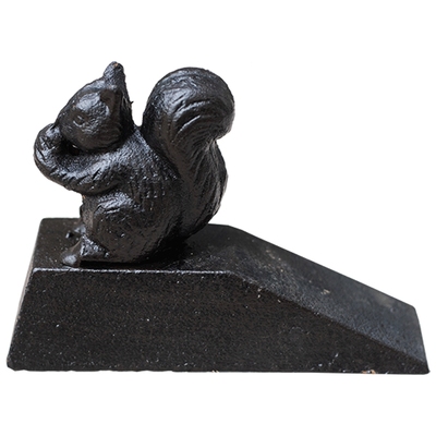 掬涵复古铸铁楔子创意卡通门挡