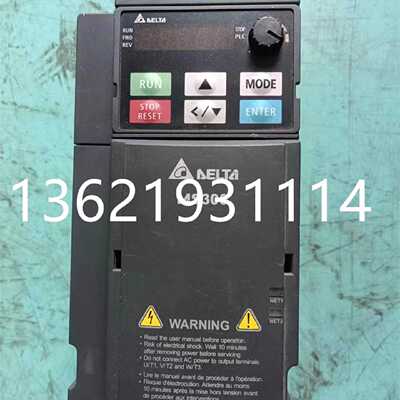 议价台达变频器VFD5A5MS43ANSAA 2.2KW 380V-480V测试 好保证质量