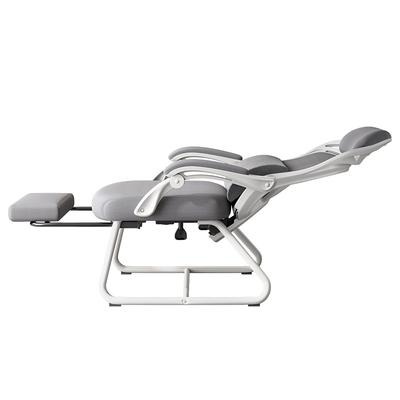 电脑椅子弓形脚办公室坐躺两用座椅舒适久坐人体工学椅可躺平午睡