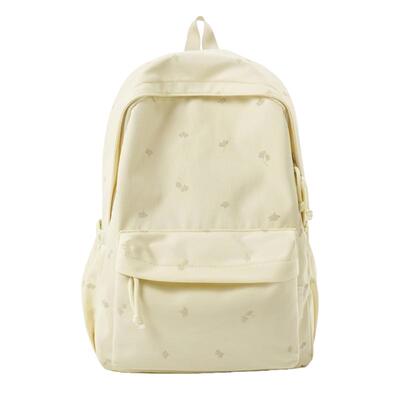 超好看简约清新百搭女生双肩包