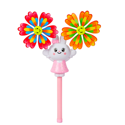 环保ABS材质风车边角圆滑不伤手