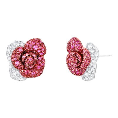 GXIAOXIAO【黑魔术红玫瑰】耳环