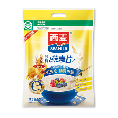西麦未添加蔗糖速食早餐纯燕麦片