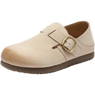 百丽舒适可两穿勃肯鞋